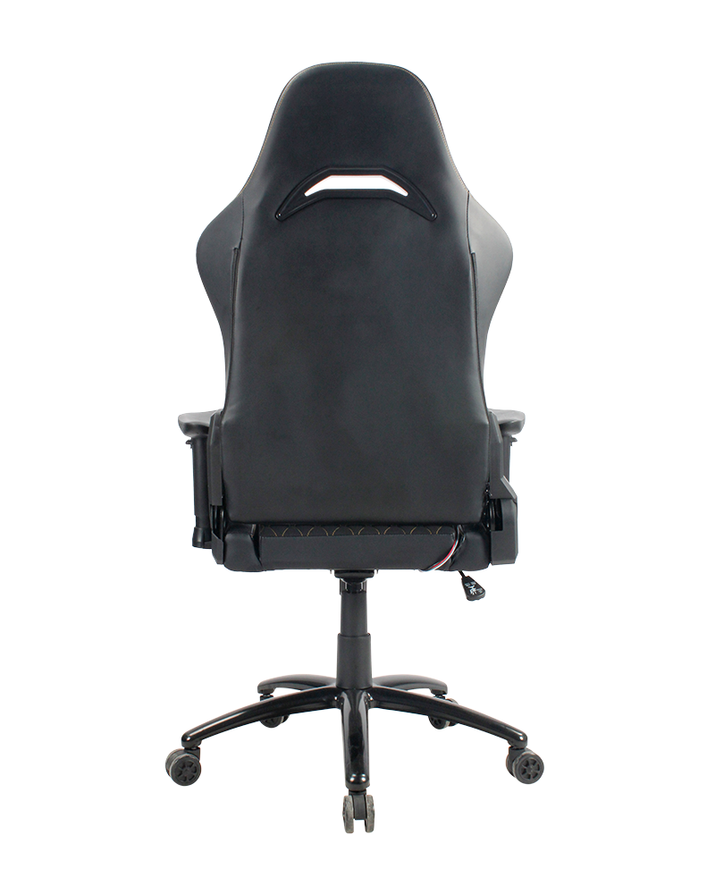 Custom Metal Base LED Gaming Chair 2D Armrest Rgb Computer Chairs